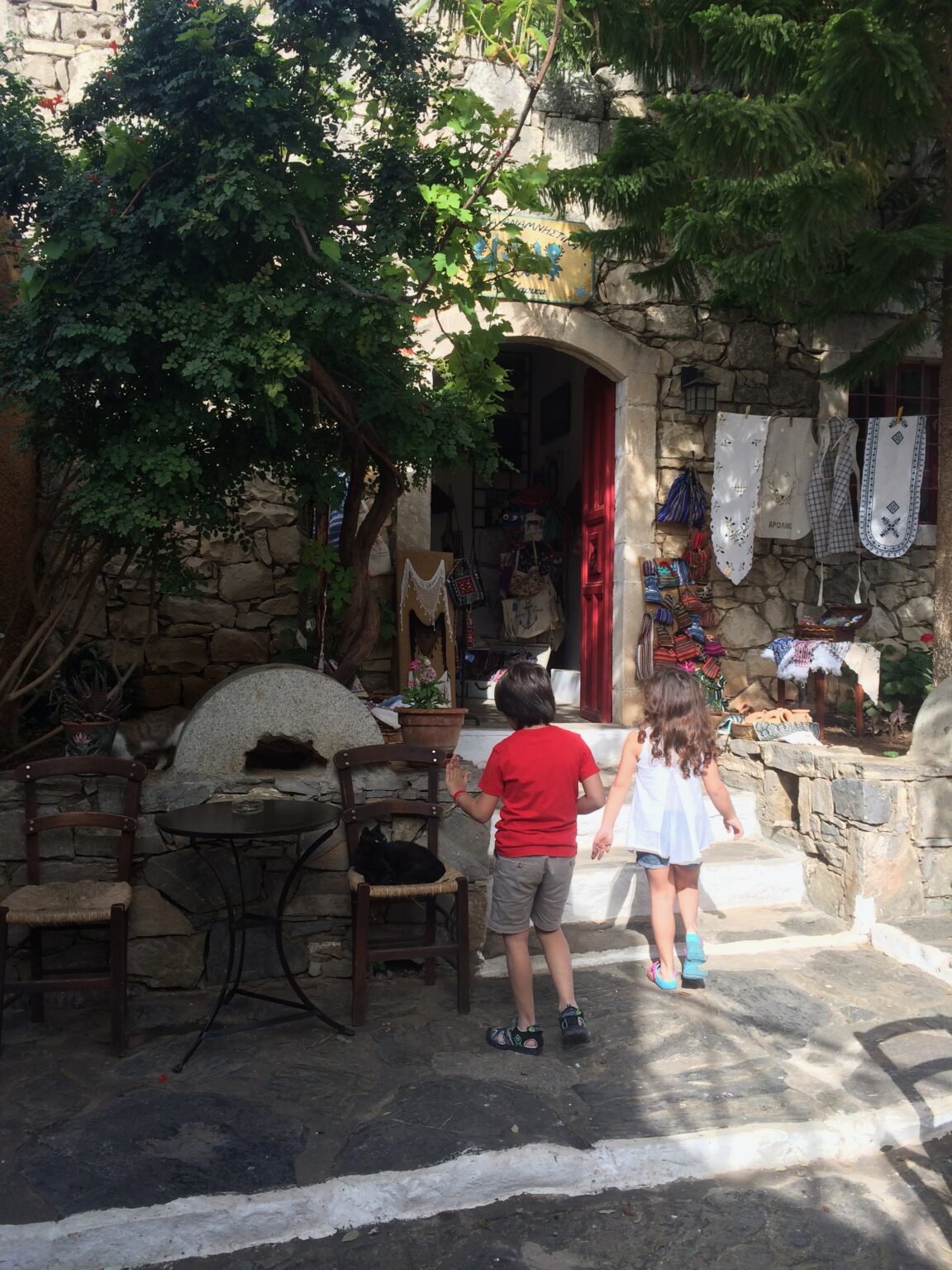 My time travel to Arolithos Traditional Village in Crete