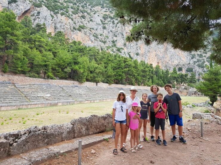 Delphi with Kids: visit the amazing world famous UNESCO site
